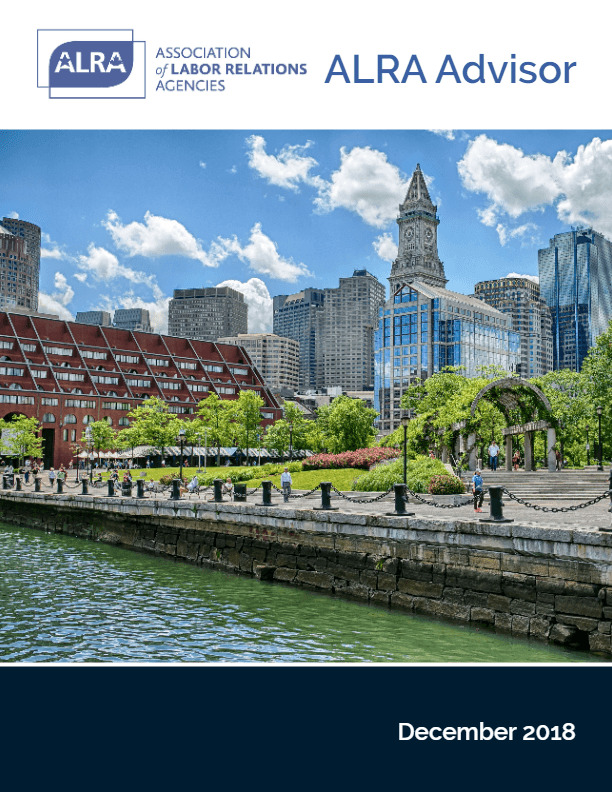 Newsletter | Association of Labor Relations Agencies - ALRA