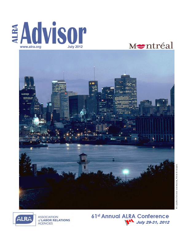 Newsletter | Association of Labor Relations Agencies – ALRA